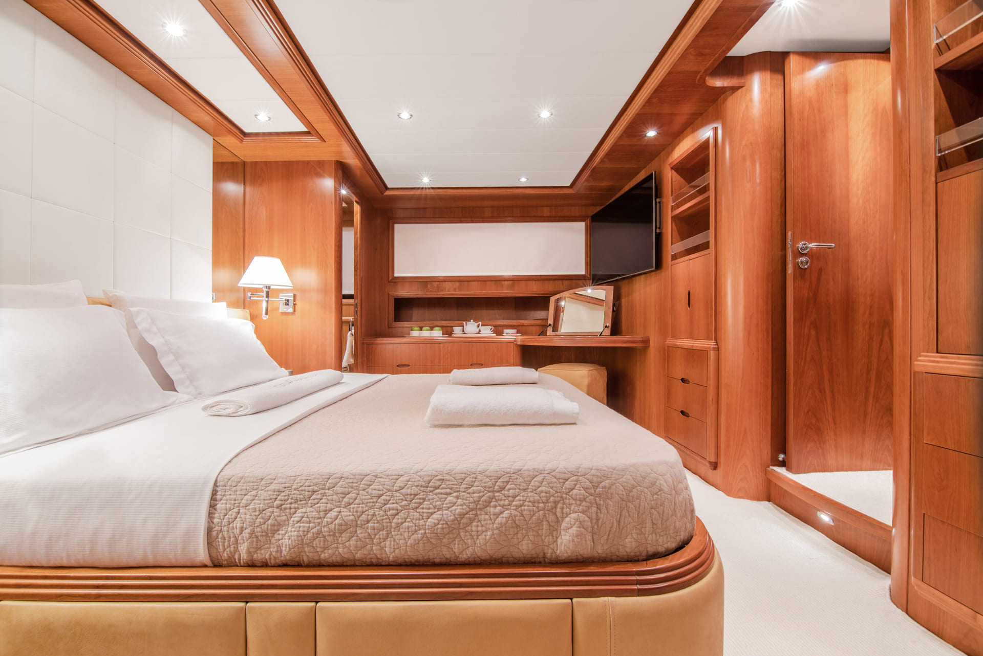 Salty 24 meter motor yacht for charter with 4 cabins for 10 guests ...