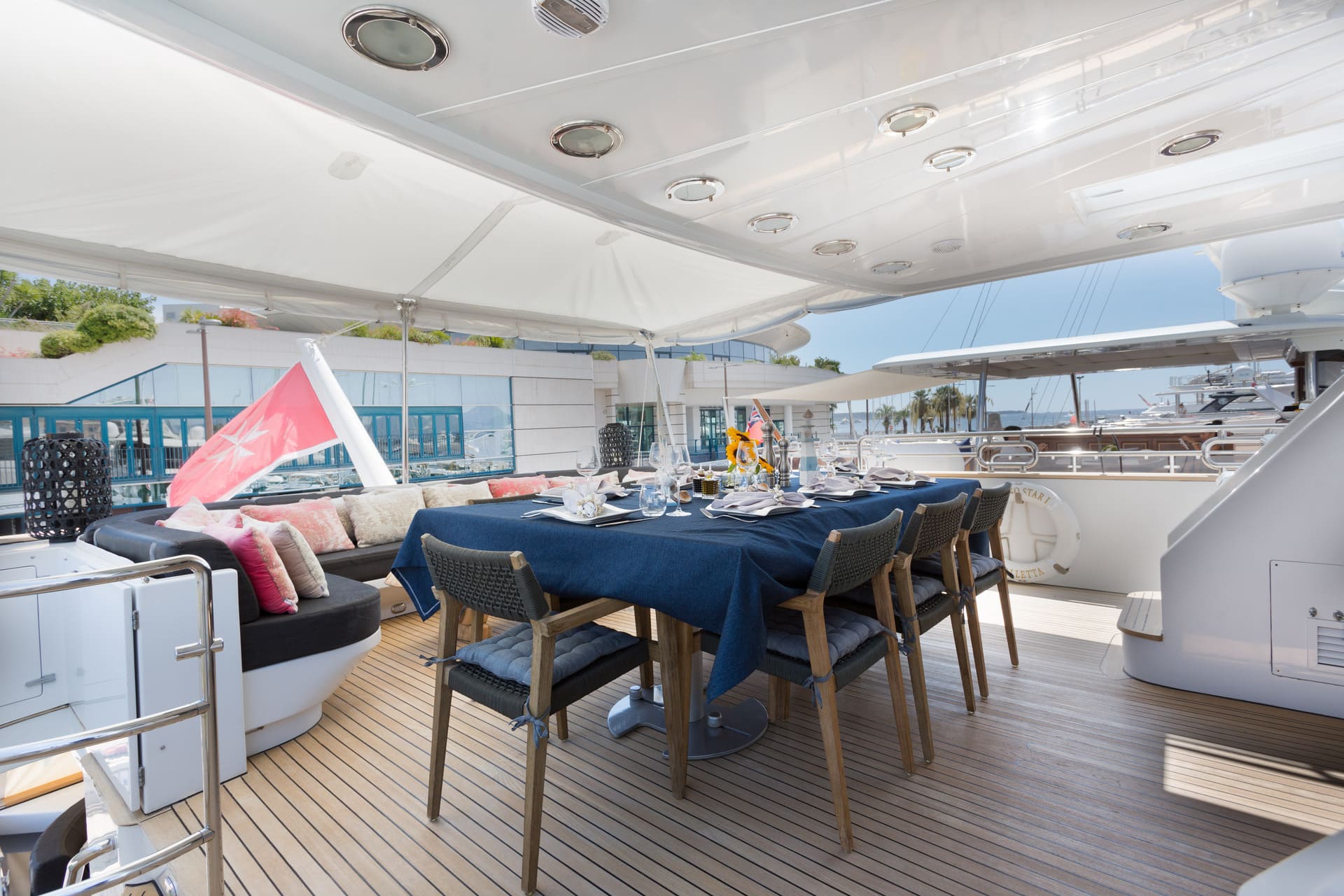 Indigo Star I 38 meter motor yacht for charter with 5 cabins for 10 ...