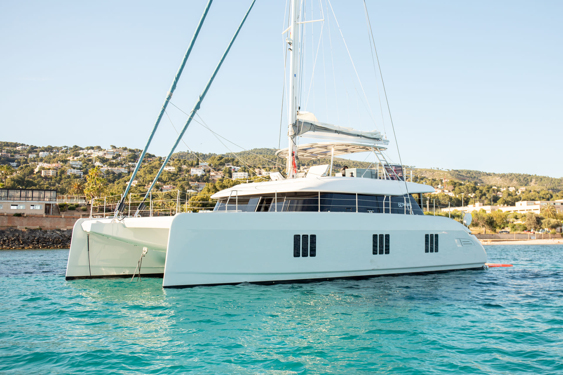 Sunbreeze 18 meter Catamaran for Charter with 4 cabins for 8 guests ...