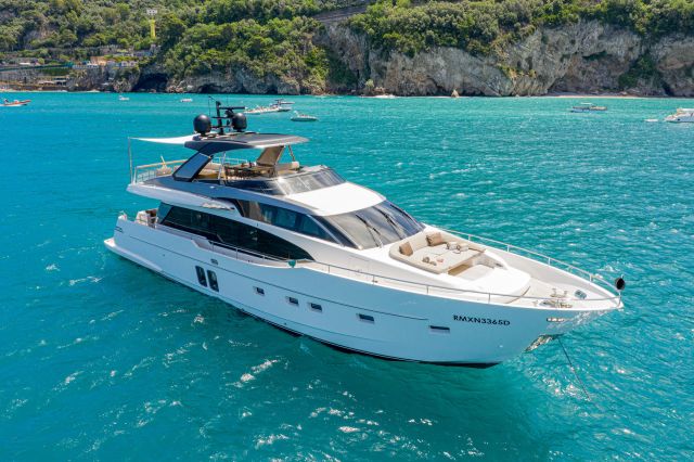 Lucky 25 meter motor yacht for charter with 4 cabins for 8 guests | SNS ...